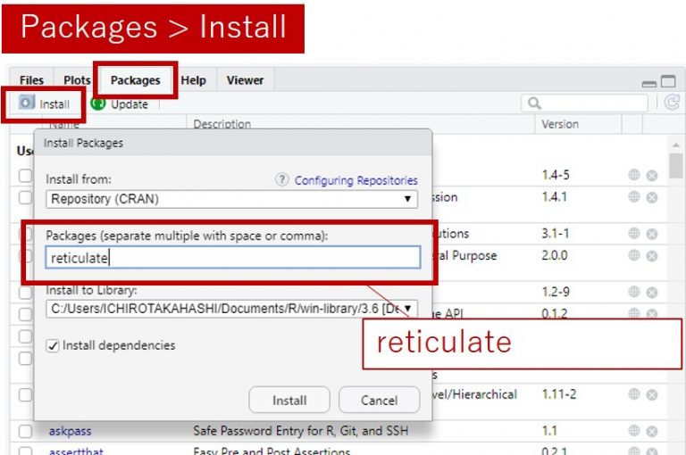 RStudioでPythonとRをともに使う – セールスアナリティクス