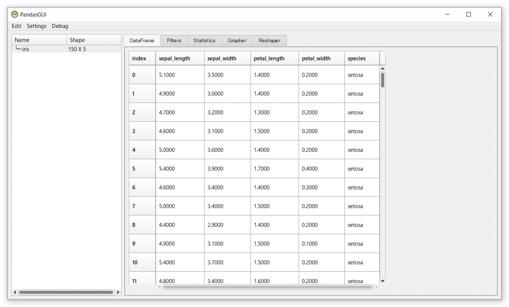 Python PandasGUI（ノーコードEDA）でExcelっぽい感じでグラフィカルにEDA（探索的データ分析） – セールスアナリティクス