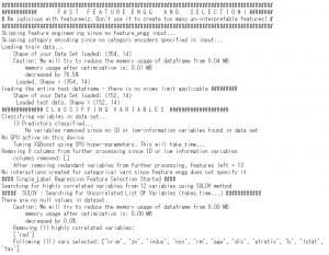 大容量データにも対応した特徴量エンジニアリングFeatureWiz（Python）を使った特徴量選択（変数選択） – セールスアナリティクス