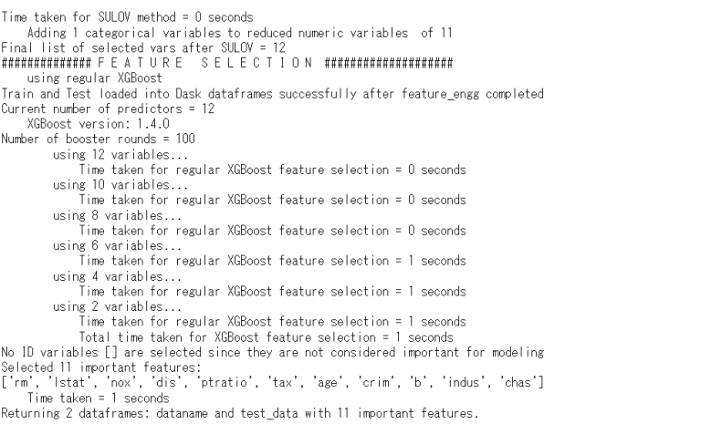 大容量データにも対応した特徴量エンジニアリングFeatureWiz（Python）を使った特徴量選択（変数選択） – セールスアナリティクス