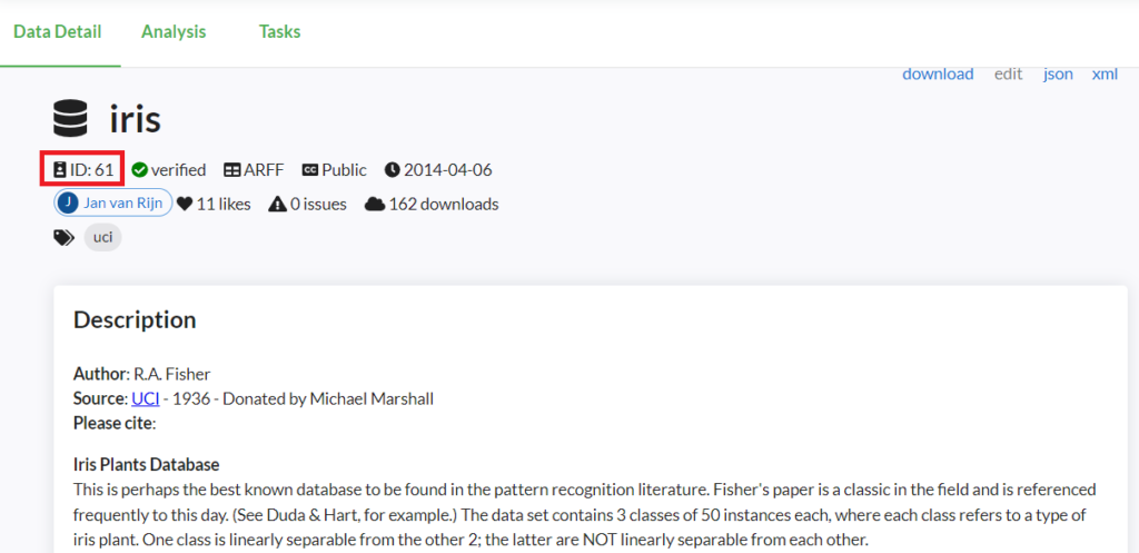 OpenMLのサンプルデータをPython上で取得し利用する方法 – セールスアナリティクス
