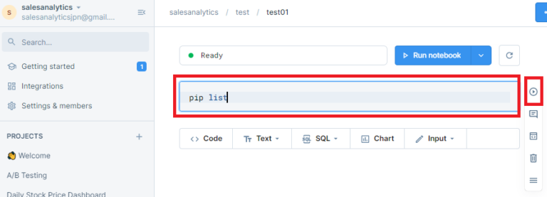 JupyterのようなWebベースのノートブック「Deepnote」（その1：Deepnoteのアカウント作成とプロジェクト作成） – セールスアナリティクス